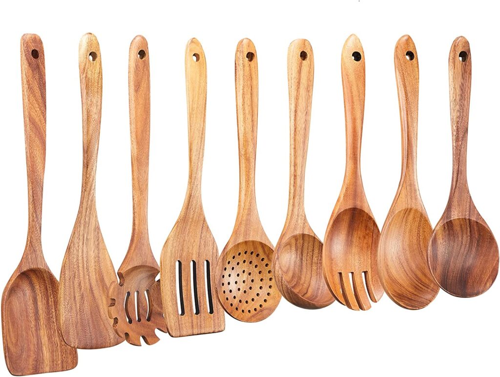 Best 10 Non Toxic Wooden Cooking Utensils - January 2024