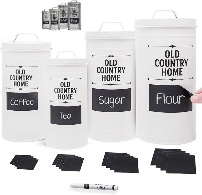 The 10 Best White Kitchen Canister Set - July 2023