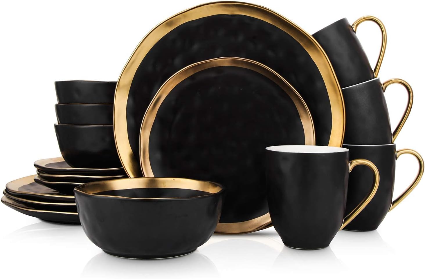 Best 10 Black And Gold Dinnerware Sets - One Kitchen Reviews
