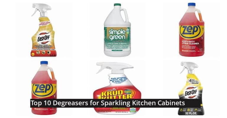 10 Top-Rated Best Degreaser for Kitchen Cabinets - 2025