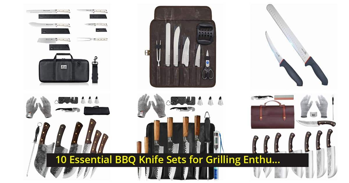 10 Best BBQ Knife Sets - 2025