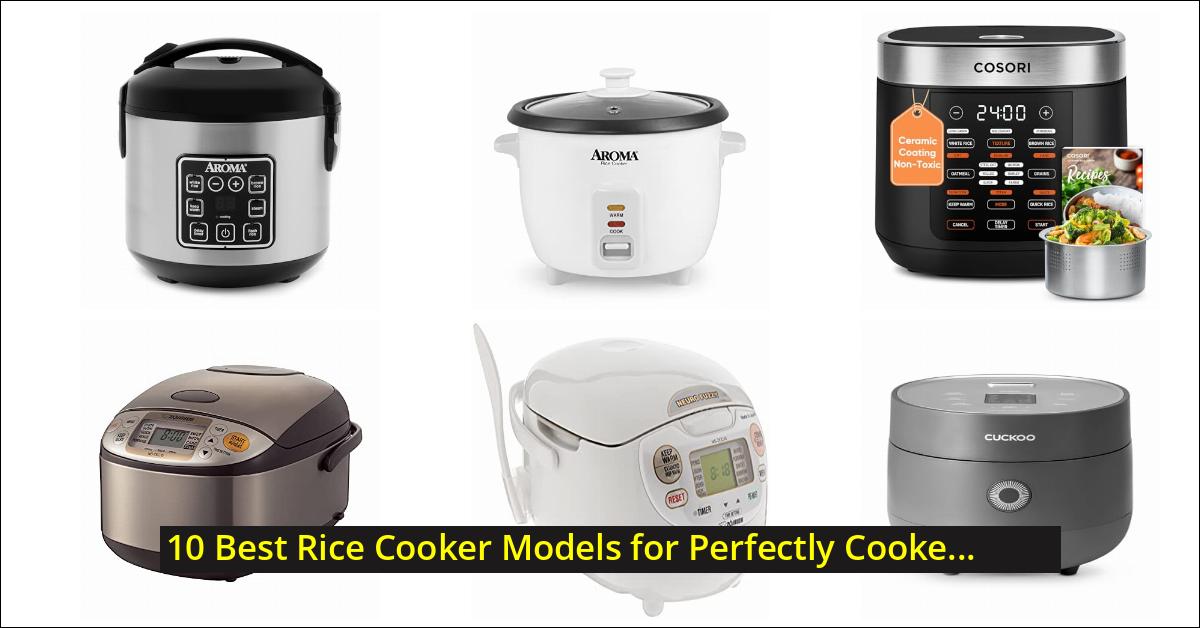 10 Best Rice Cooker Models for Perfectly Cooked Rice - 2025