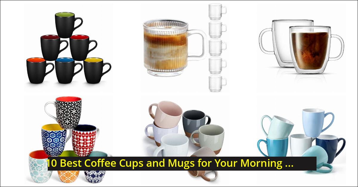 10 Best Coffee Cups and Mugs for Your Morning Brew - 2025