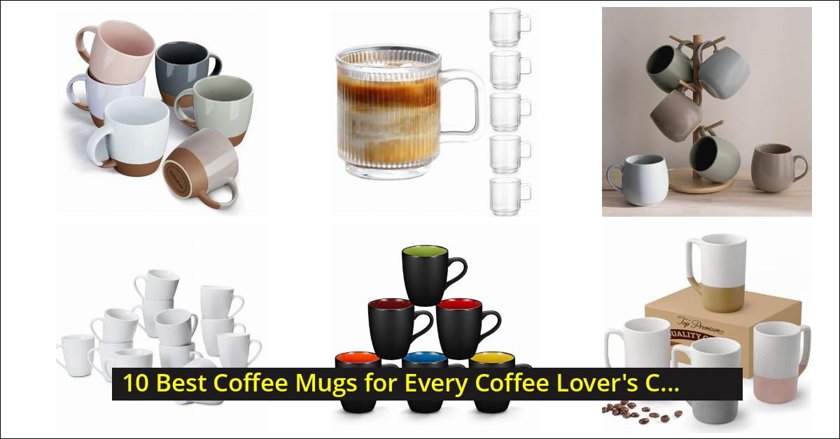 10 Best Coffee Mugs for Every Coffee Lover's Collection - 2025