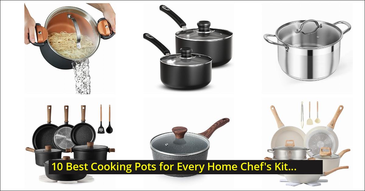 10 Best Cooking Pots for Every Home Chef's Kitchen - 2025
