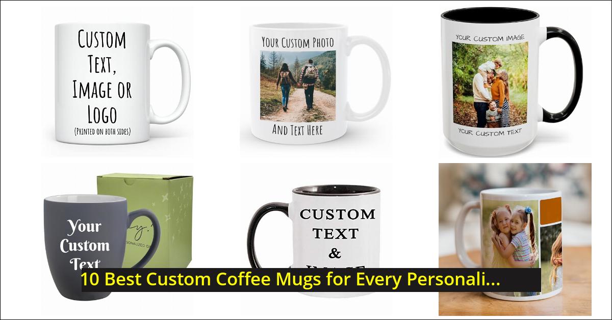 10 Best Custom Coffee Mugs for Every Personality and Occasion - 2025