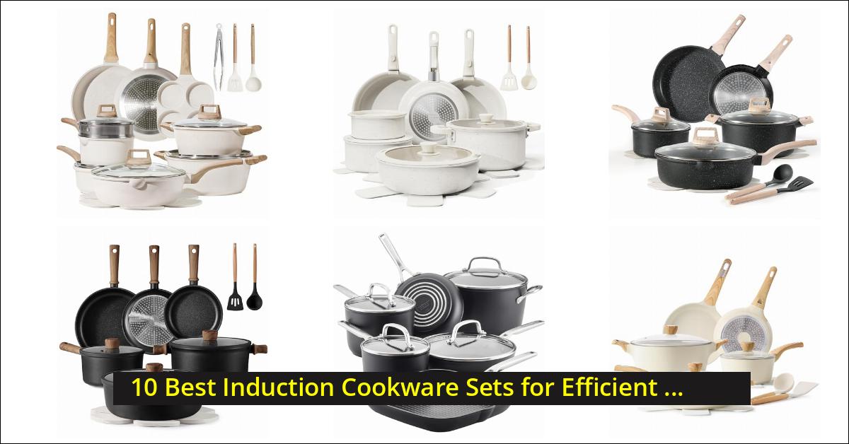 10 Best Induction Cookware Sets for Efficient Cooking - 2025