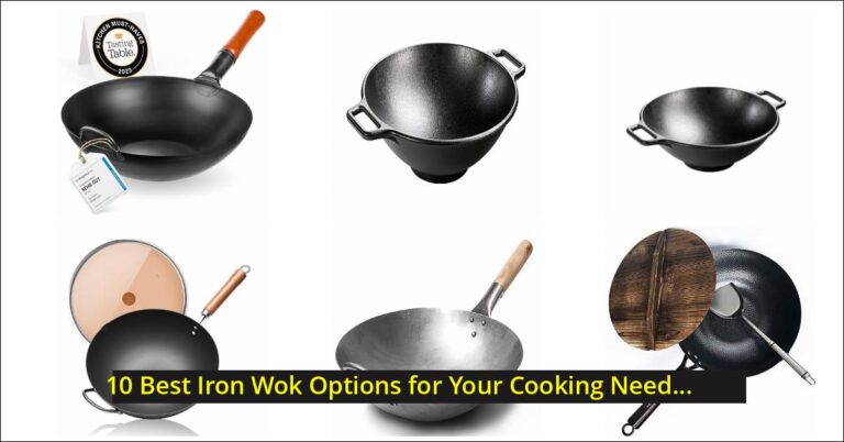 10 Best Iron Wok Options for Your Cooking Needs - 2025