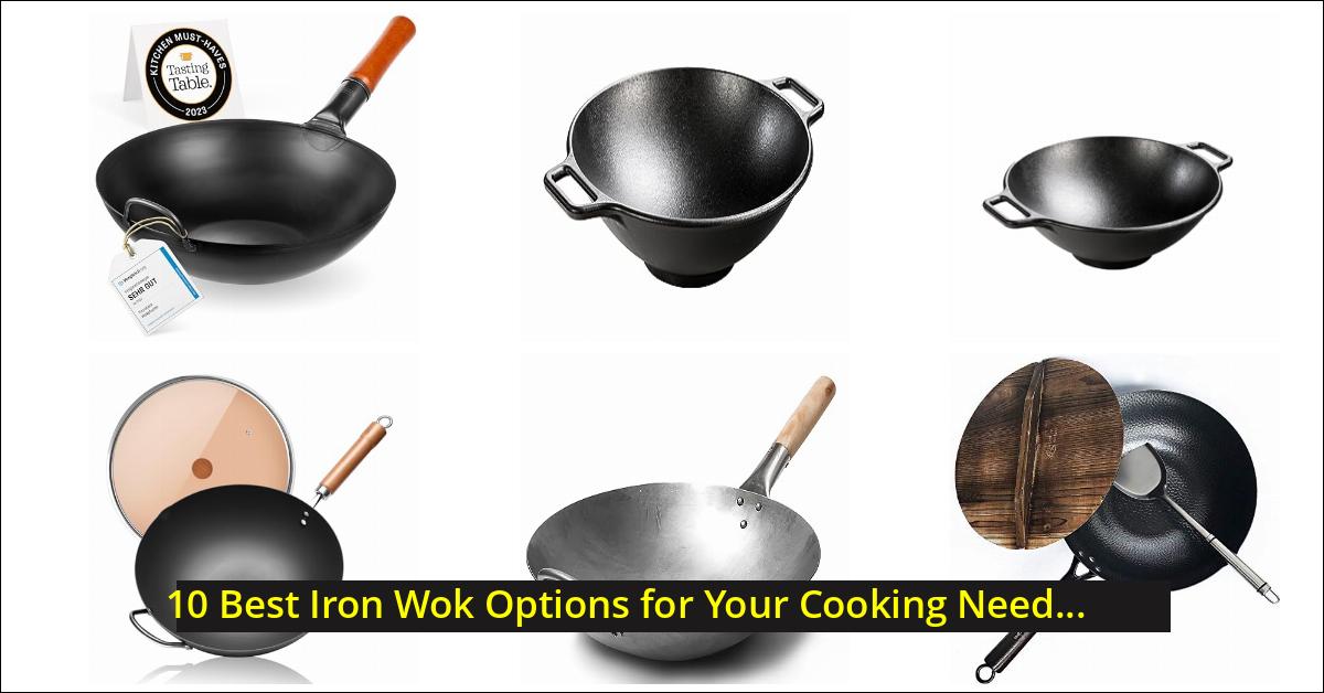 10 Best Iron Wok Options for Your Cooking Needs - 2025