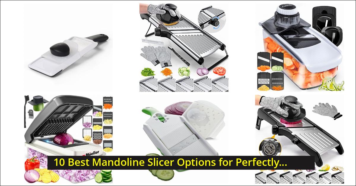 10 Best Mandoline Slicer Options for Perfectly Sliced Vegetables - 2025
