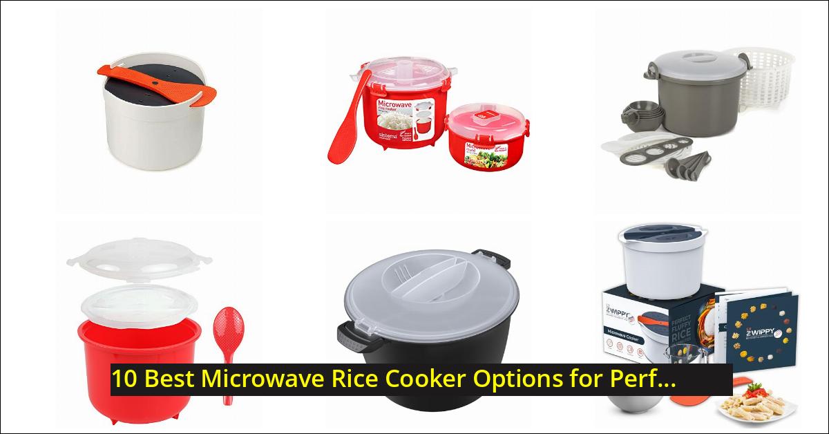10 Best Microwave Rice Cooker Options for Perfect Rice - 2025