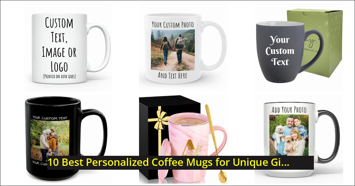 10 Best Personalized Coffee Mugs for Unique Gifting - 2025