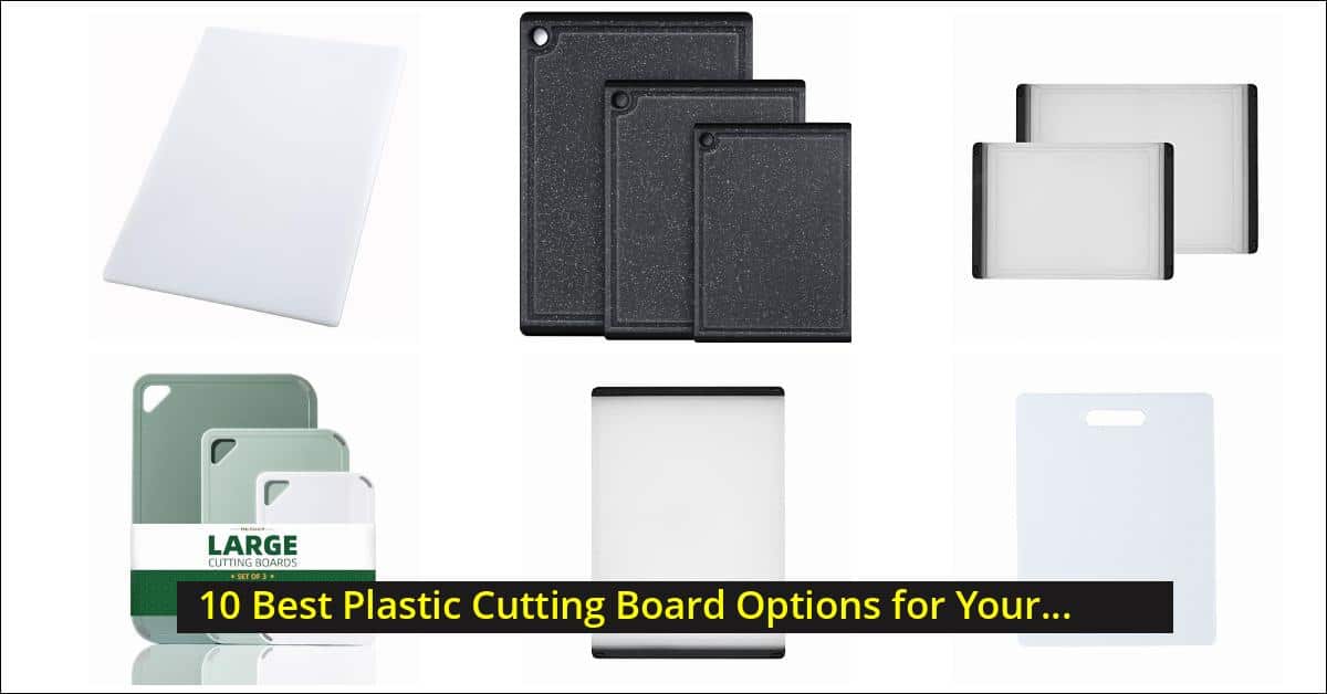 10 Best Plastic Cutting Board Options for Your Kitchen - 2026