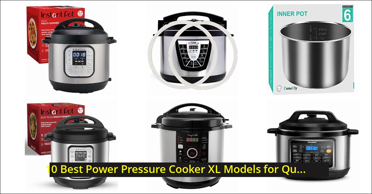 10 Best Power Pressure Cooker XL Models for Quick Meals - 2025