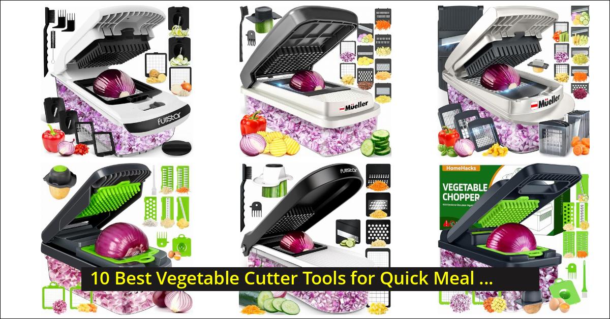 10 Best Vegetable Cutter Tools for Quick Meal Prep - 2025