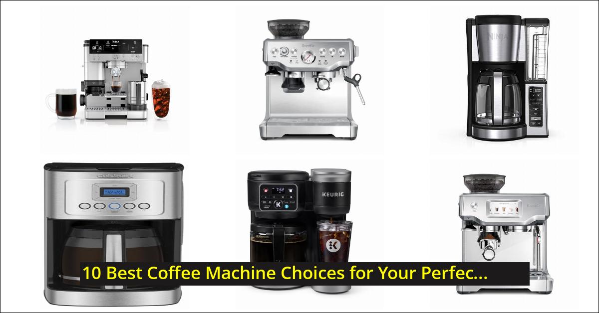 10 Best Coffee Machine Choices for Your Perfect Brew - 2025