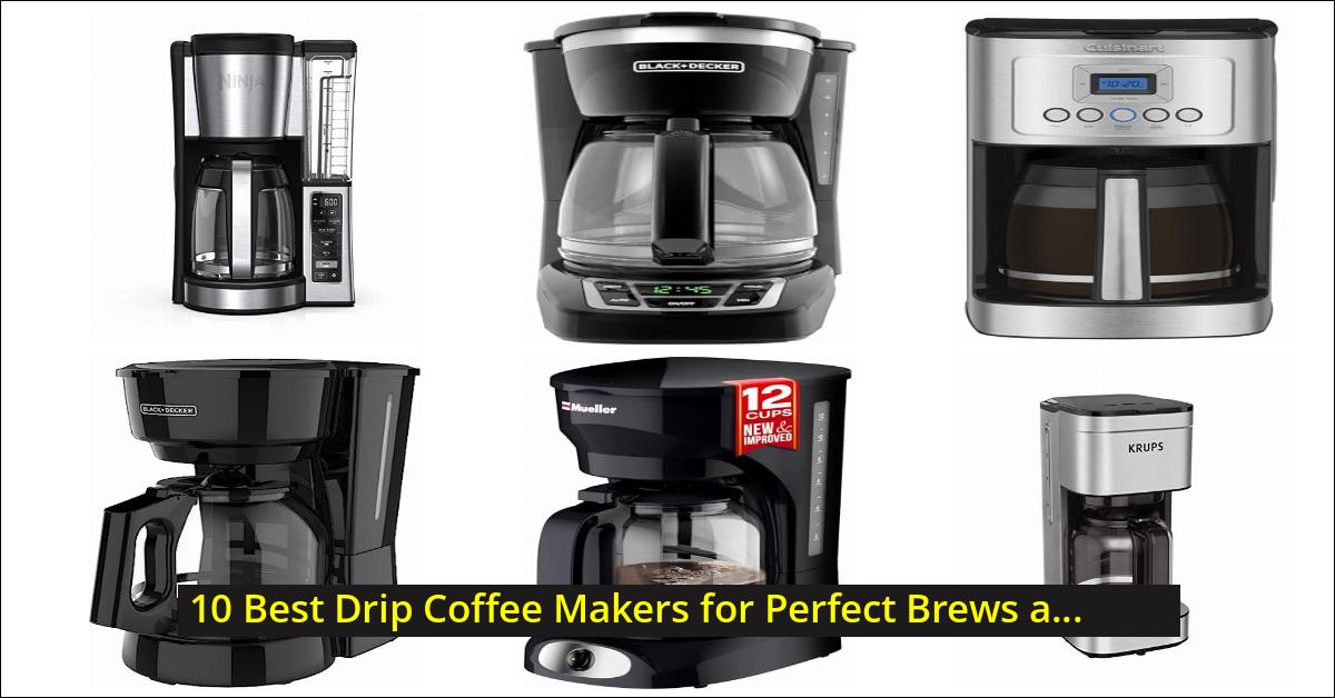 10 Best Drip Coffee Makers for Perfect Brews at Home - 2025