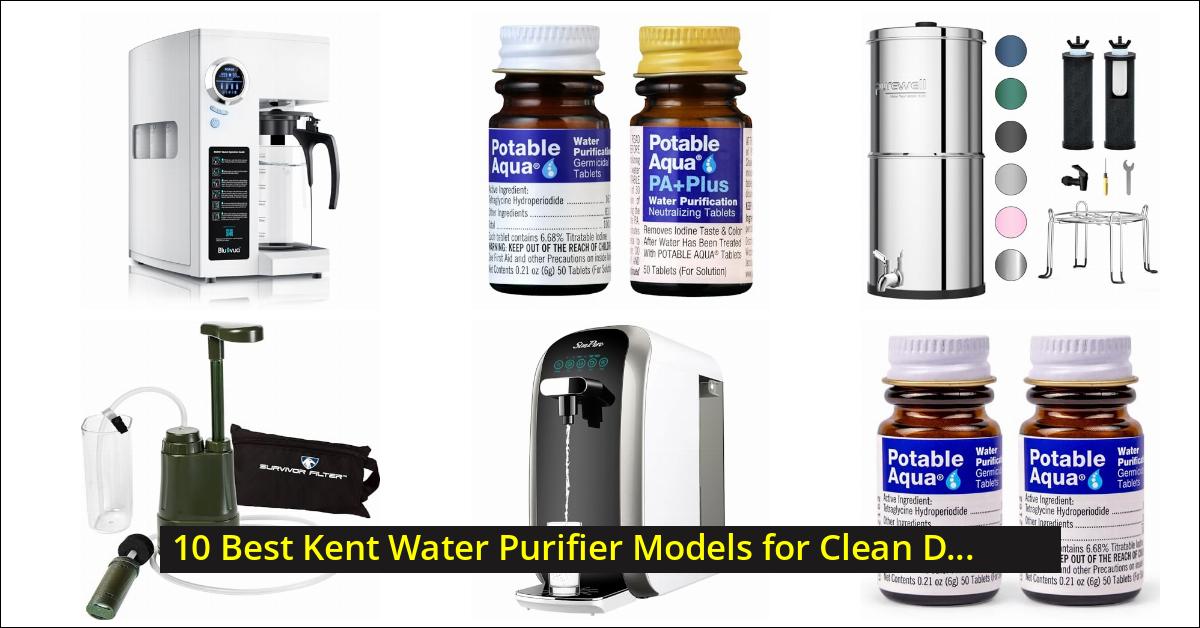 10 Best Kent Water Purifier Models for Clean Drinking Water - 2025