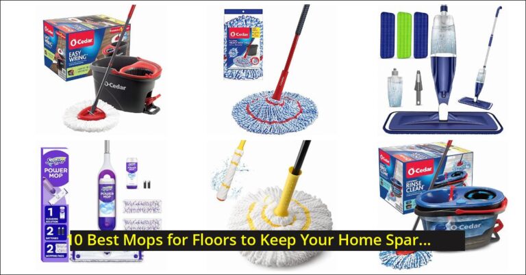 10 Best Mops for Floors to Keep Your Home Sparkling Clean - 2025