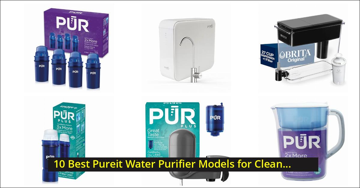 10 Best Pureit Water Purifier Models for Clean Drinking Water - 2025