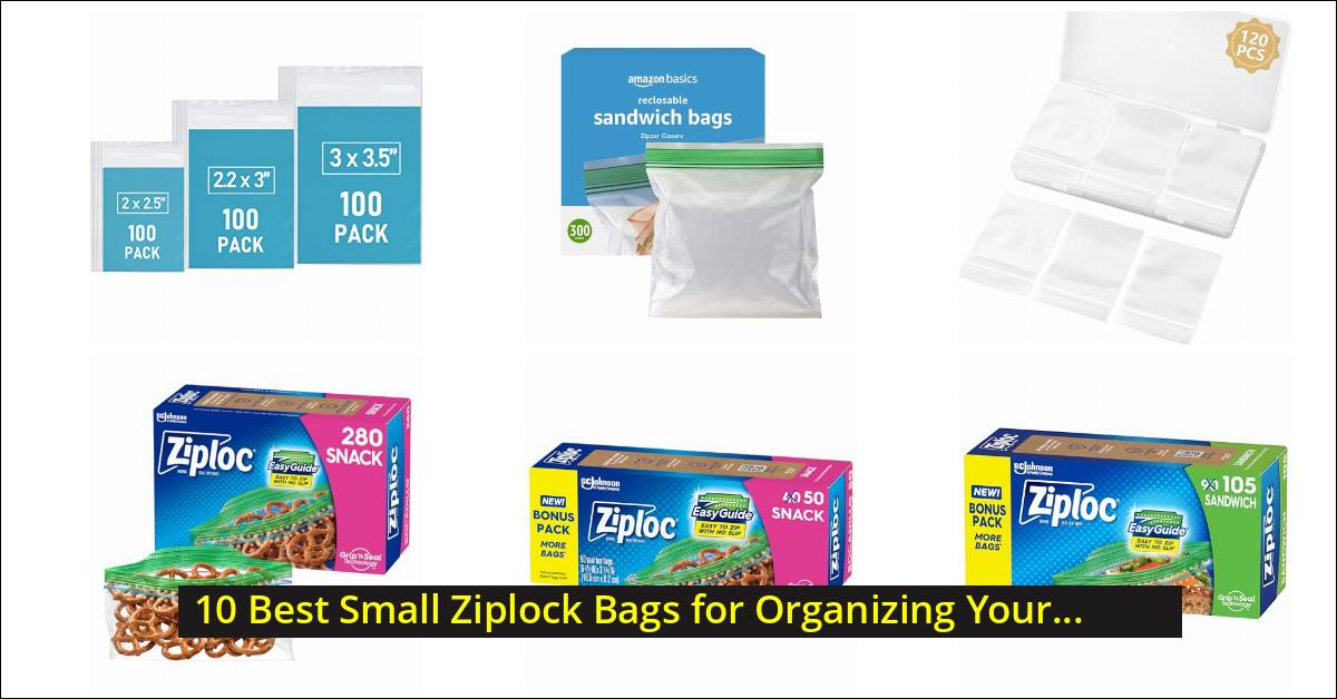 10 Best Small Ziplock Bags for Organizing Your Essentials - 2025