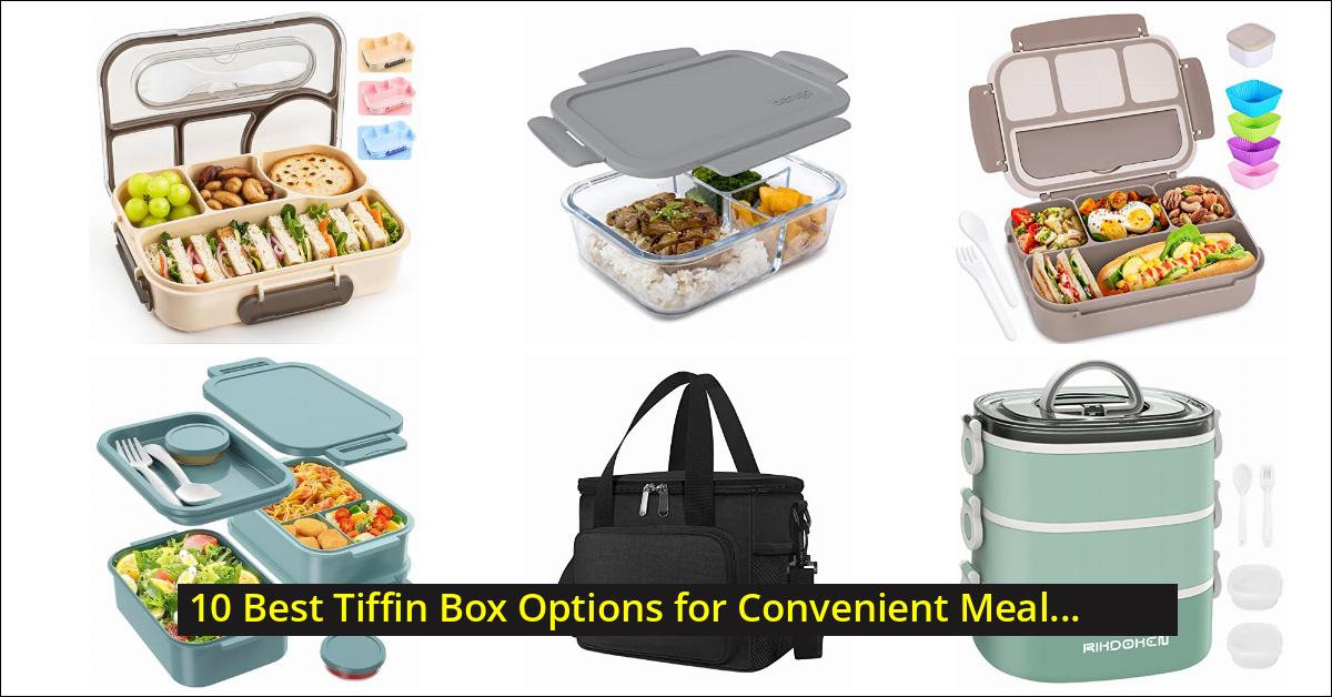 10 Best Tiffin Box Options for Convenient Meal Storage - 2025